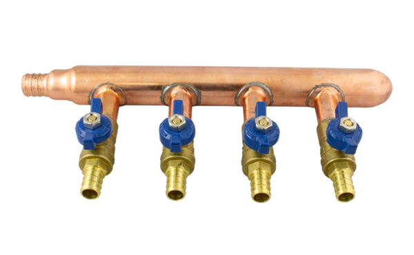 Closed Copper Pex Manifolds With Pex Valves – Waterline Products