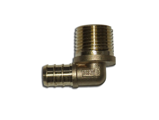 Elbow MPT- Pex Brass – Waterline Products